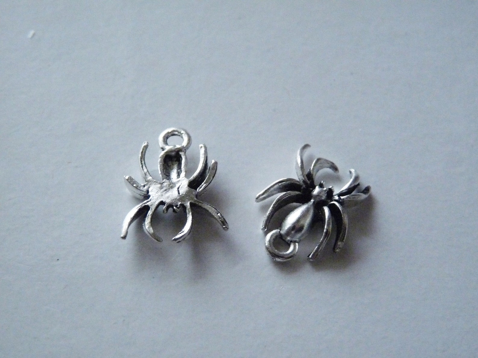 Spider Charm, Charm for Bracelet, Animal Charm, Charm for Necklace ...
