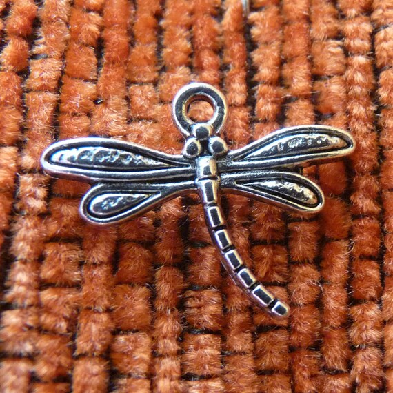 5/10x Dragonfly Charms for Bracelet/Necklace Pendant Antique | Etsy
