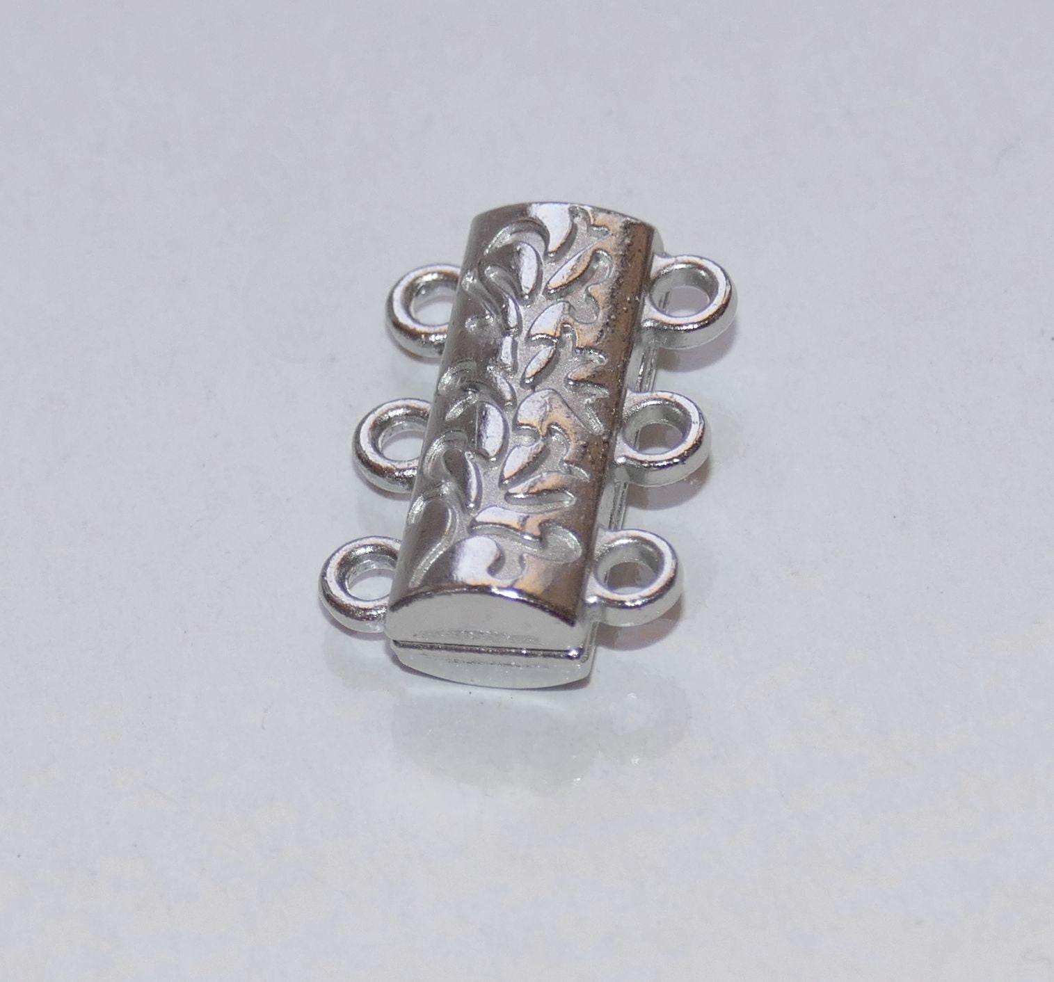 3 Strand Magnetic Clasps, 3 Row Multi Strand Bracelet Closure Magnetic ...