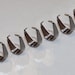 10x Black Stainless Steel Pinch Clip Snap on Bails, Gunmetal Black 7mm ...