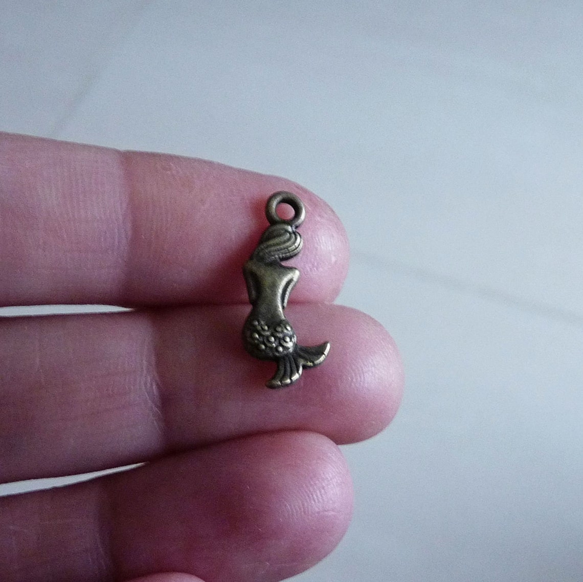 5/10x Mermaid Sea Siren Charm Antique Bronze Ocean Charms - Etsy