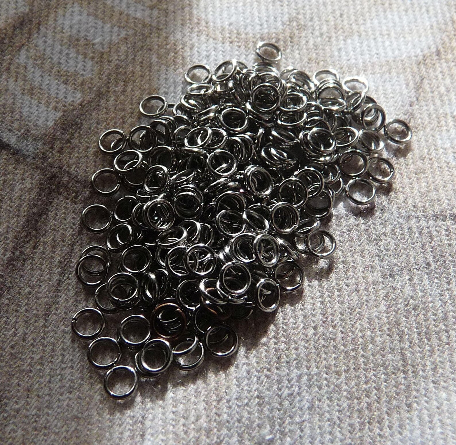 3mm Jump Rings Steel Jump Rings Silver Tone Jump Rings - Etsy