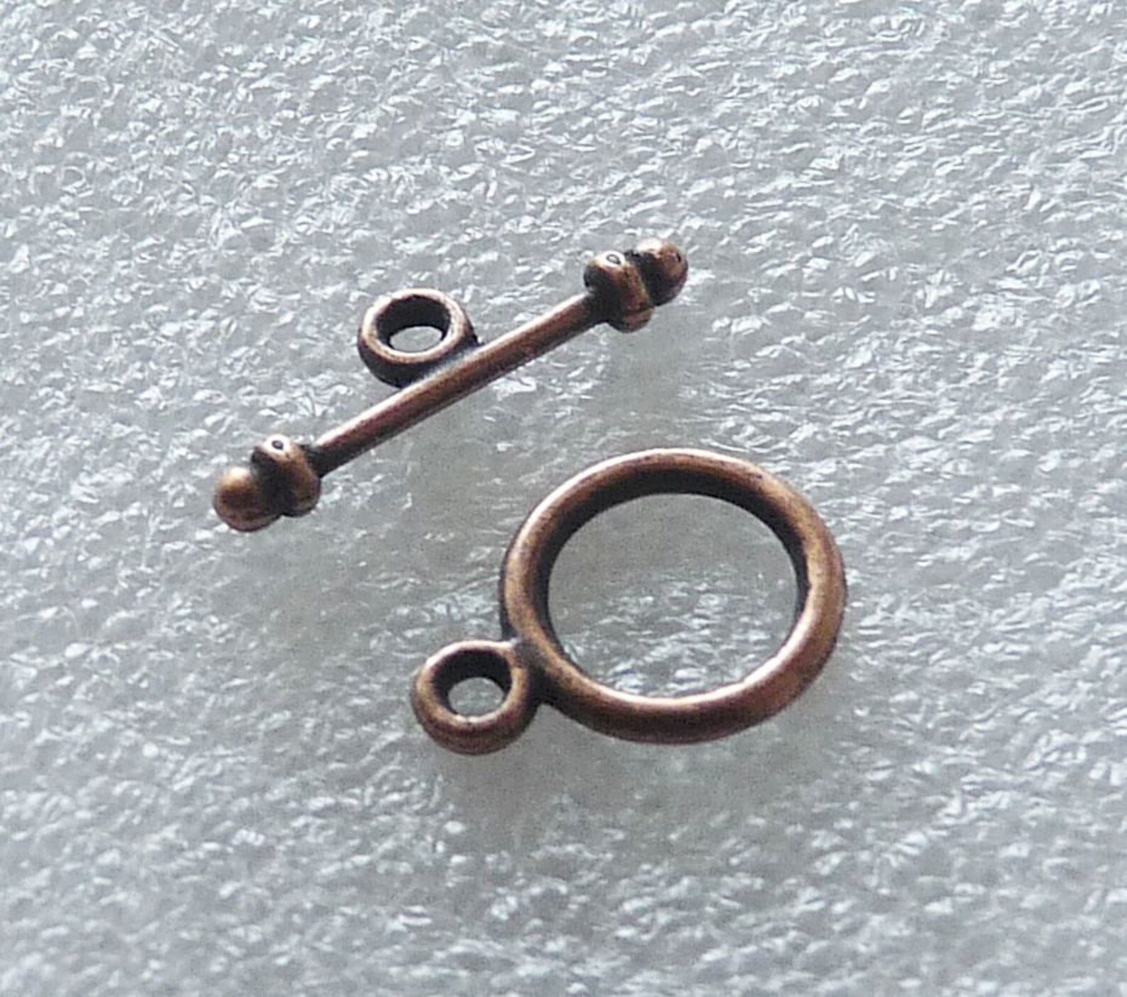 5 Small Toggle Clasp Connector Copper Toggle Clasp Clasps - Etsy