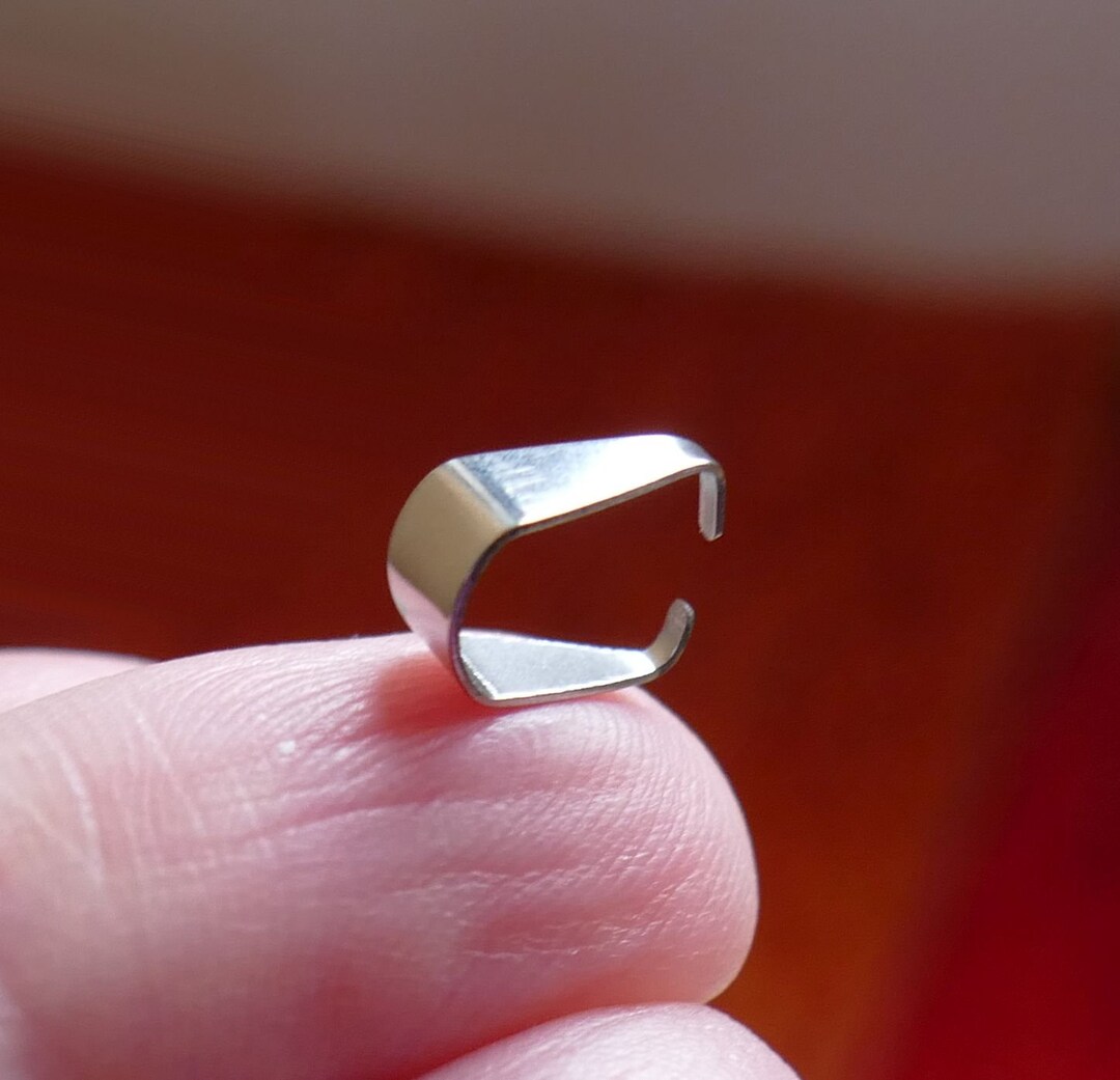 10x Stainless Steel Pinch Charm/pendant Clip on Bails C360 - Etsy