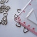 20/50x Steel Strong Triangle Pendant Bails, Triangle Jump Rings, Pinch ...