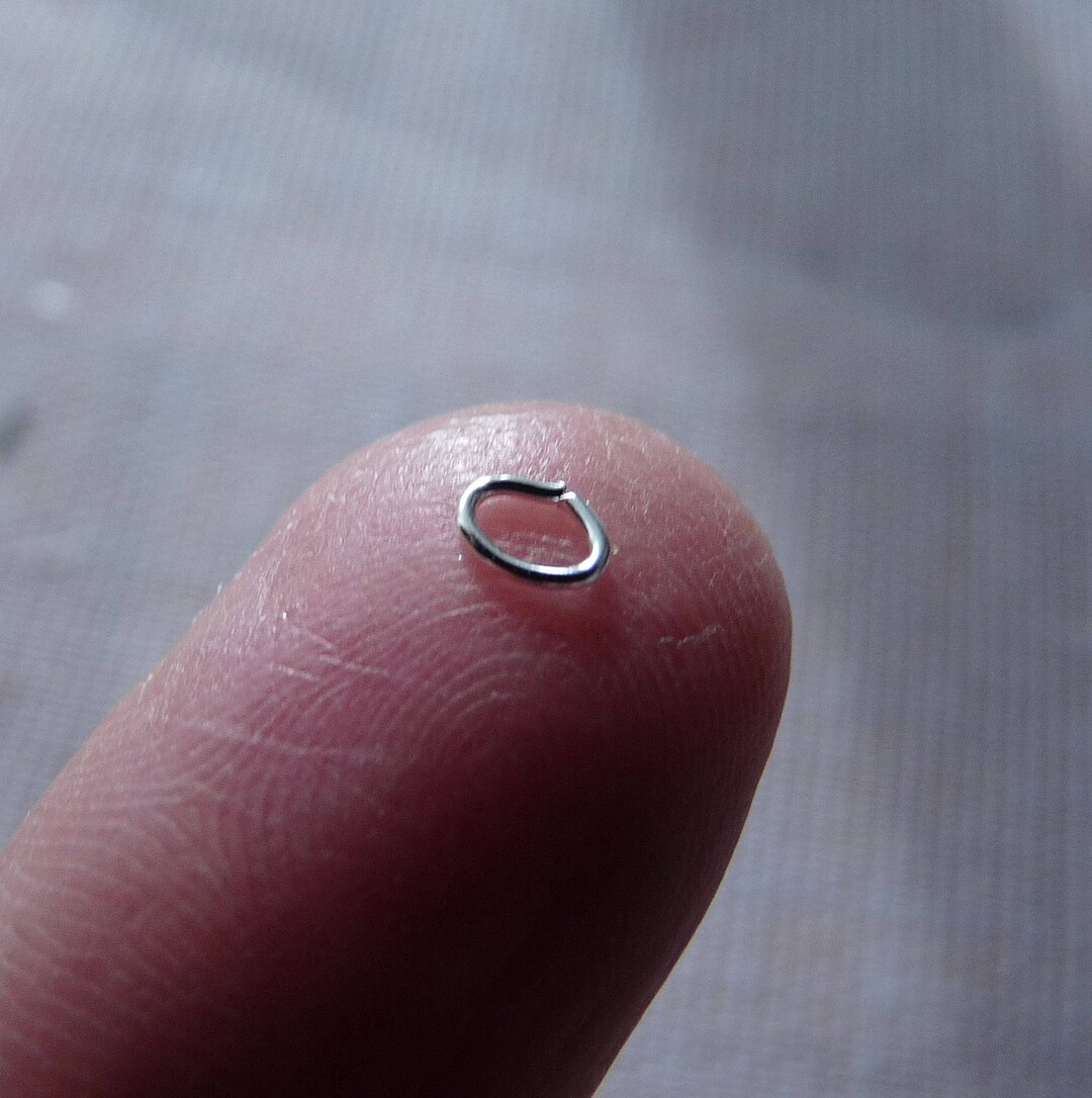 200x Jump Rings 3x4mm Oval Jump Rings Small Jump Rings - Etsy