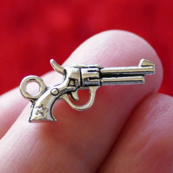 Revolver Charm - Etsy