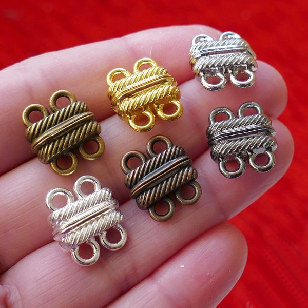 2 Strand Clasp - Etsy