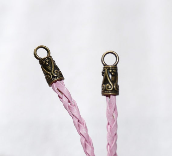 10x Cord Ends 3mm Bronze Tone Cord Ending Cord End Caps Bead - Etsy