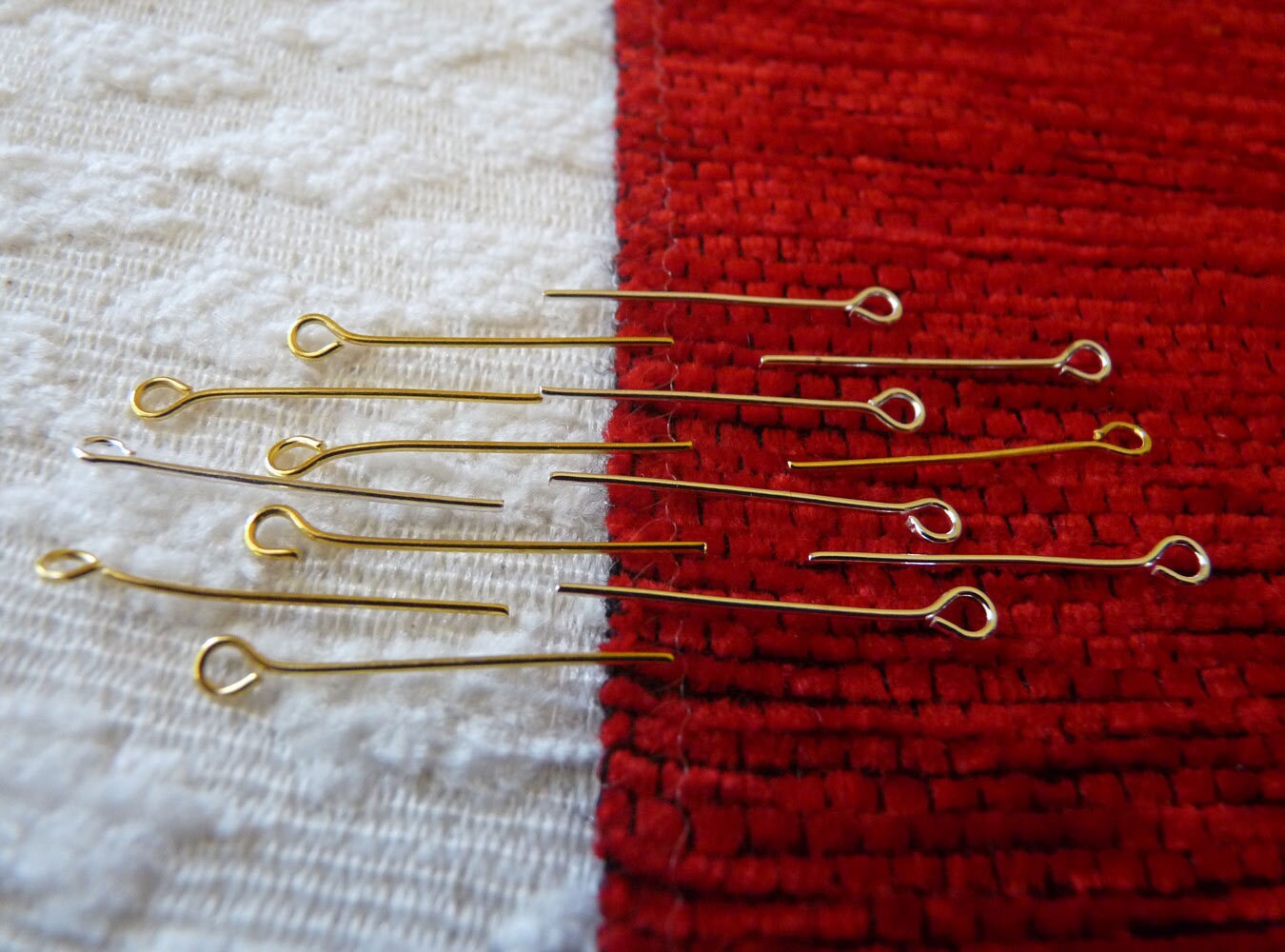 Eye Pins 25mm Eyepins Silver/gold Color Eye Pins Pins for - Etsy