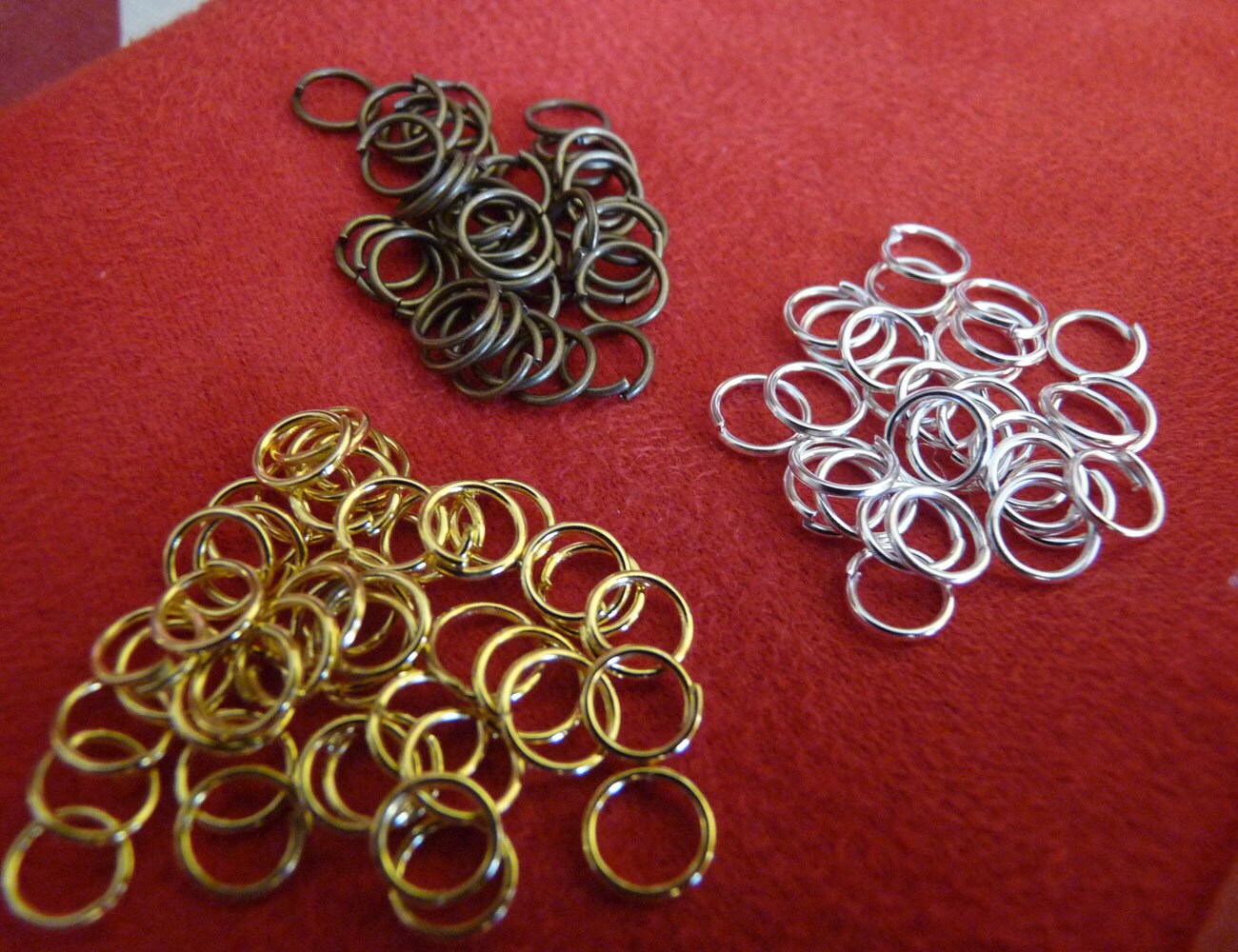 Jump Rings 6mm Open Jump Rings Clasp Connector Silver Gold - Etsy