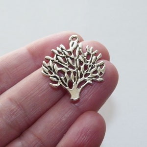4x Tree of Life Charms Life-tree Charms Antiqued Silver Tone - Etsy