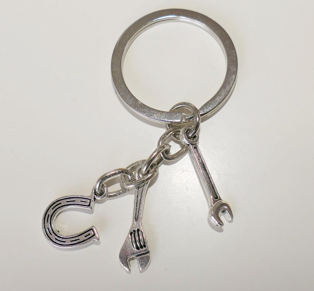 Handyman Keychain, Good Luck Horse Shoe Key Ring, Bag Accessories K028 ...