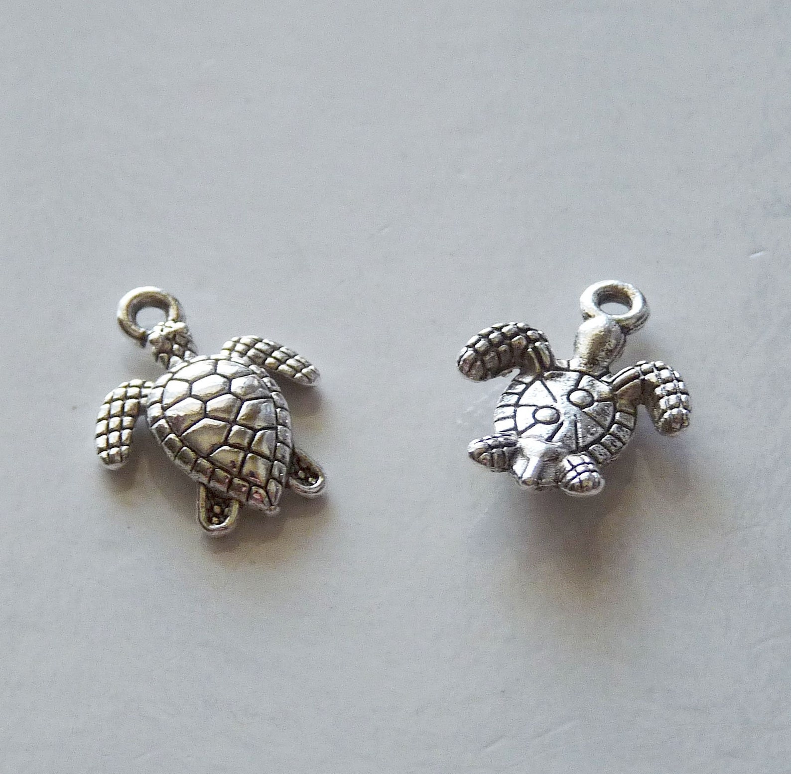 5/10x Turtle Charm Sea Turtle Charms Animal Charms Tortoise | Etsy