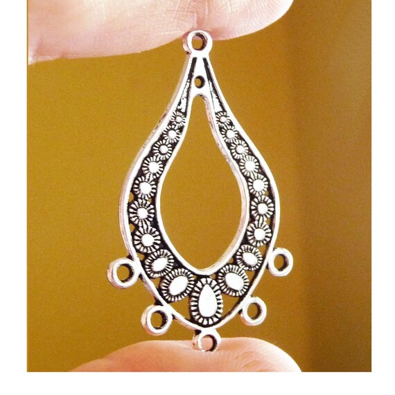 Jewelry Making & Beading Jewelry & Beauty 2x Flower Chandelier 5 Hole ...