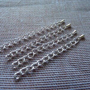 10x Extender Chain With Drop Charms 2 Inch Extension Chain - Etsy