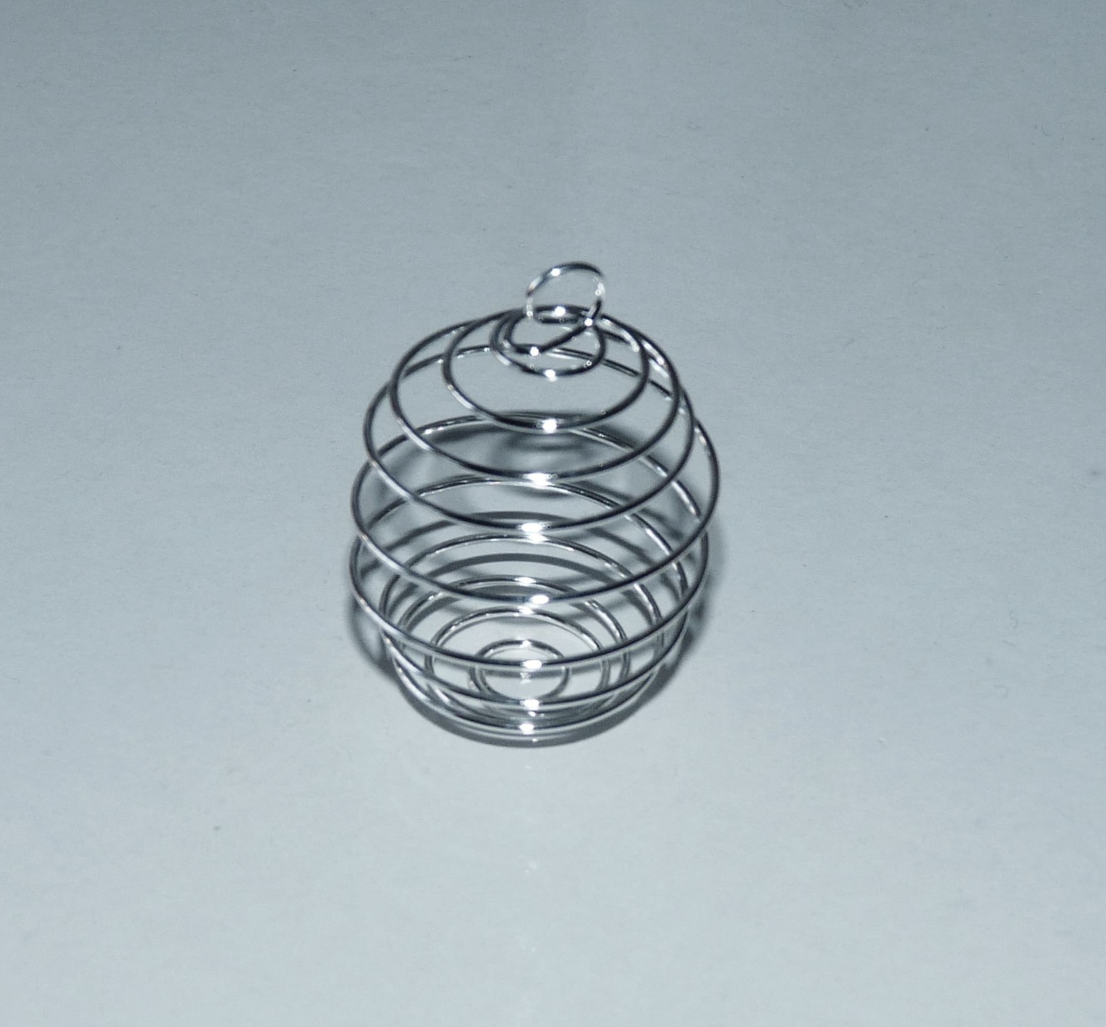 5x Bead Cage, 25x38mm Cage Pendants, Large Bead Cage, Silver Plated ...