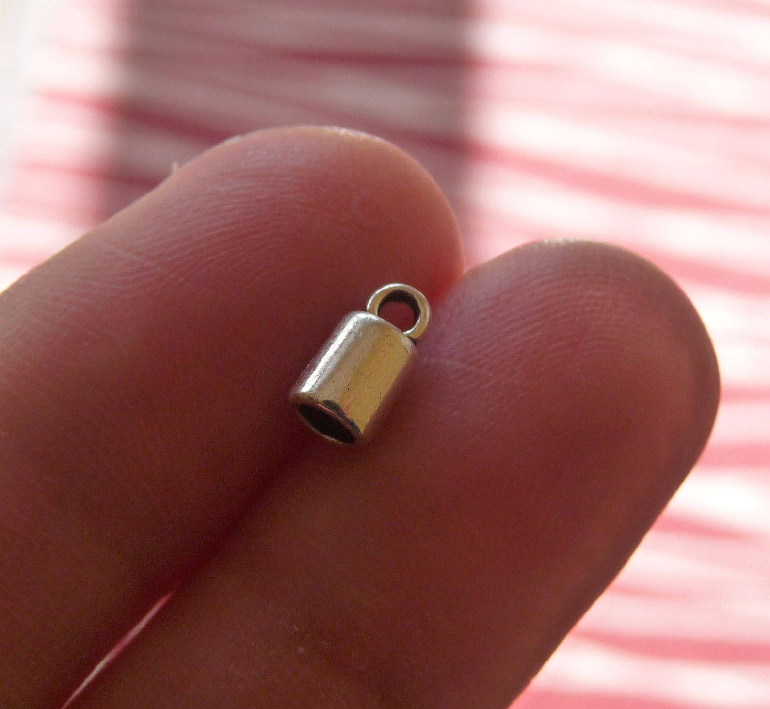 10x Glue in Cord Ends Fit 3mm Round Cord Silver Tone Cord Tip - Etsy