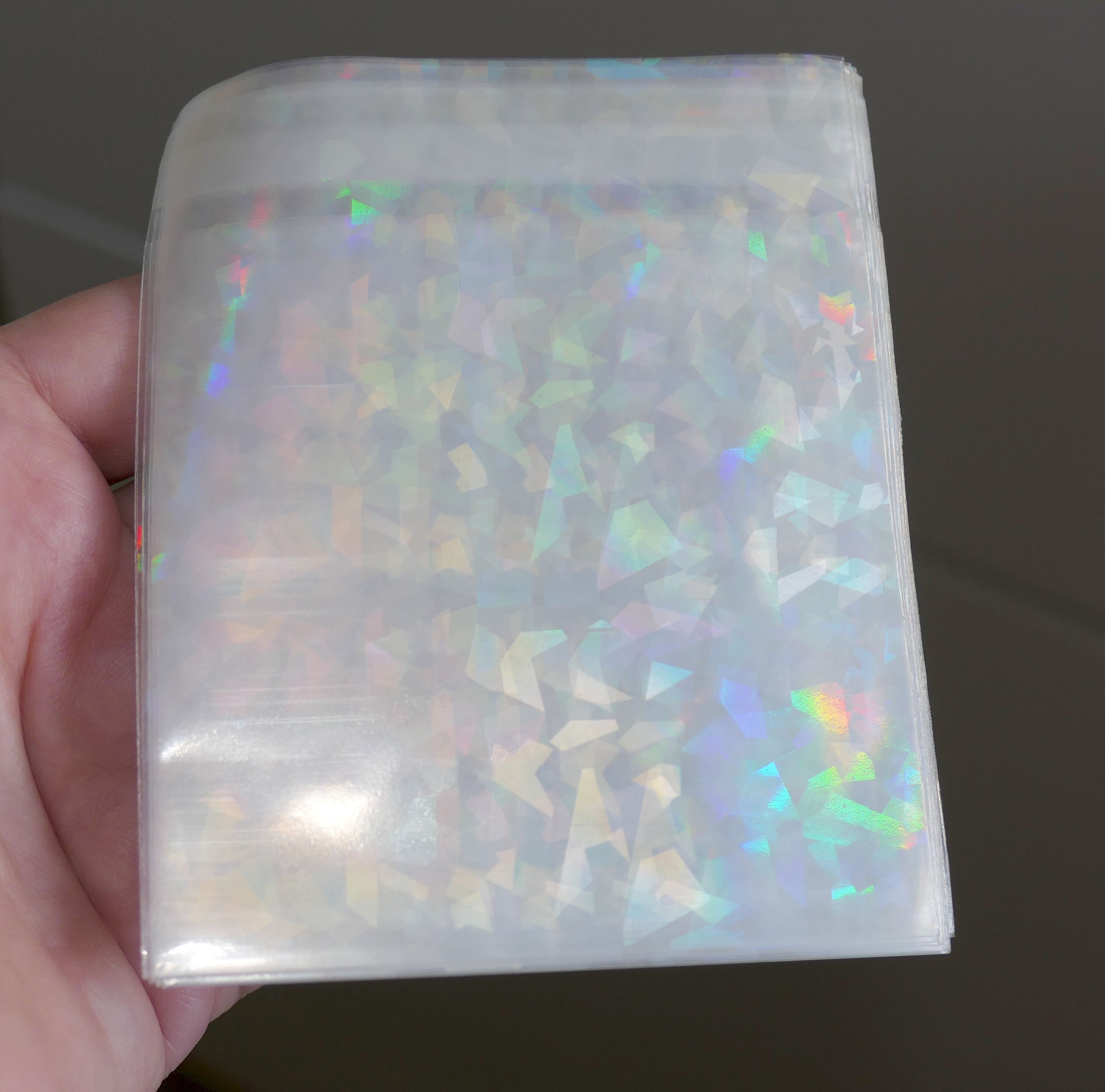 10x Clear Laser Fragment Plastic Self Adhesive Seal Bags, Cello ...