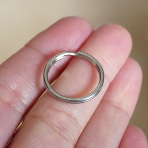 10x Double Loop 304 Stainless Steel 20mm High Quality 16 Gauge Split ...