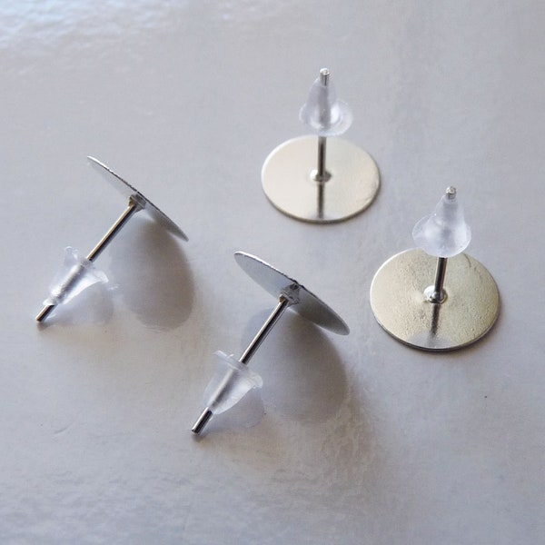 Flat Back Earring - Etsy