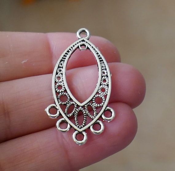 Jewelry Making & Beading Jewelry & Beauty 2x Flower Chandelier 5 Hole ...