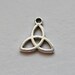 5/10x Celtic Knot Trinity Charms for Bracelet/necklace, Antique Silver ...