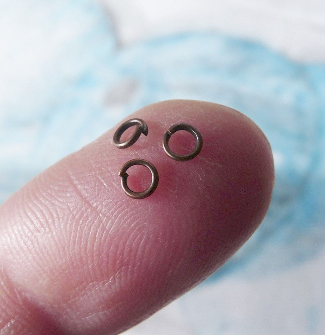 100/300x Copper 3mm Open Jump Rings, DIY Jewelry Making Supplies - Etsy