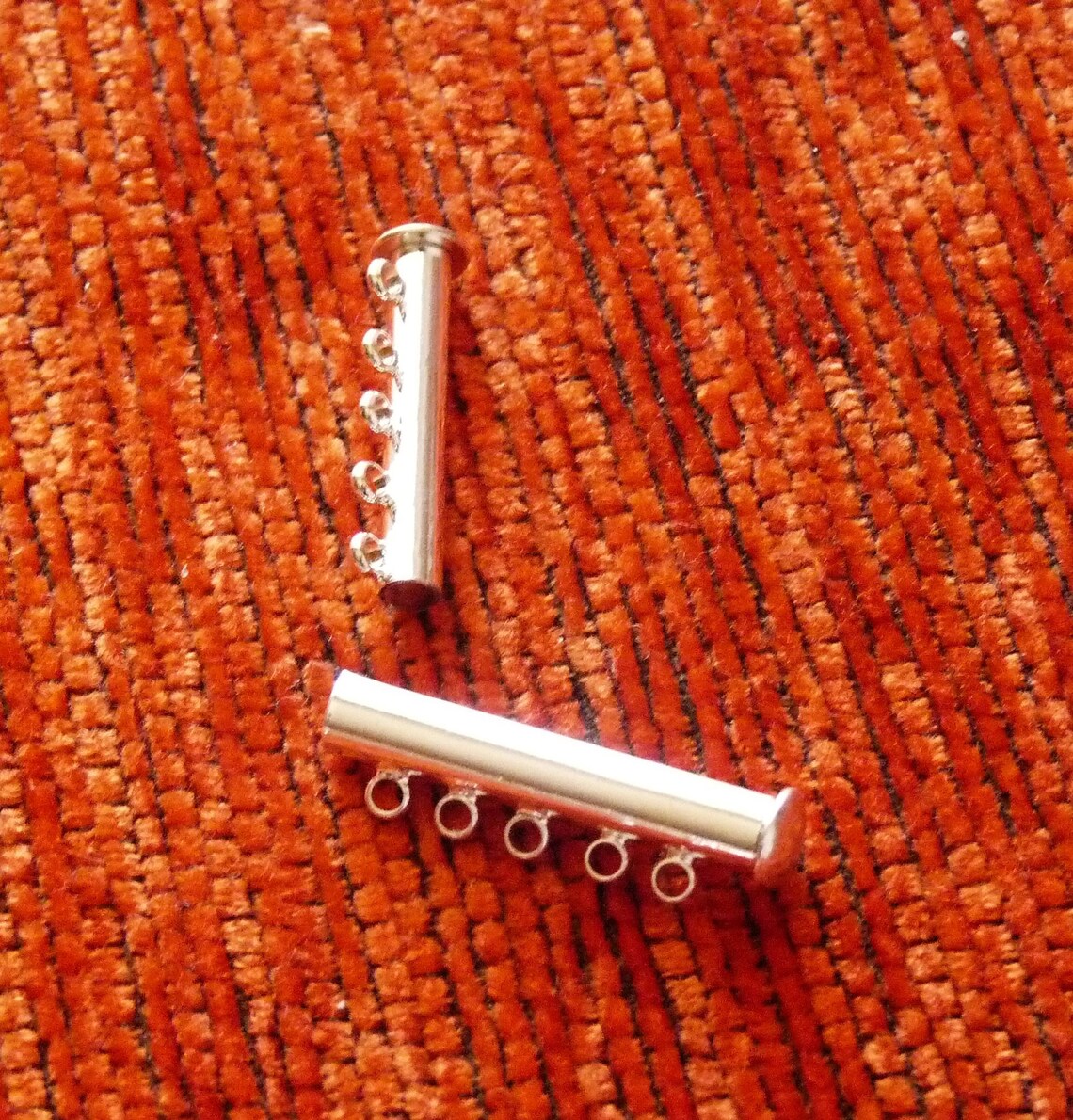 1x Multi Row 5 Strand Magnetic Clasp, Bracelet/necklace Slide Lock ...