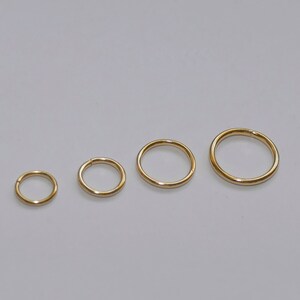 20x Gold Stainless Steel Jump Rings 7mm/8mm/10mm/12mm Jump Rings G368 - Etsy