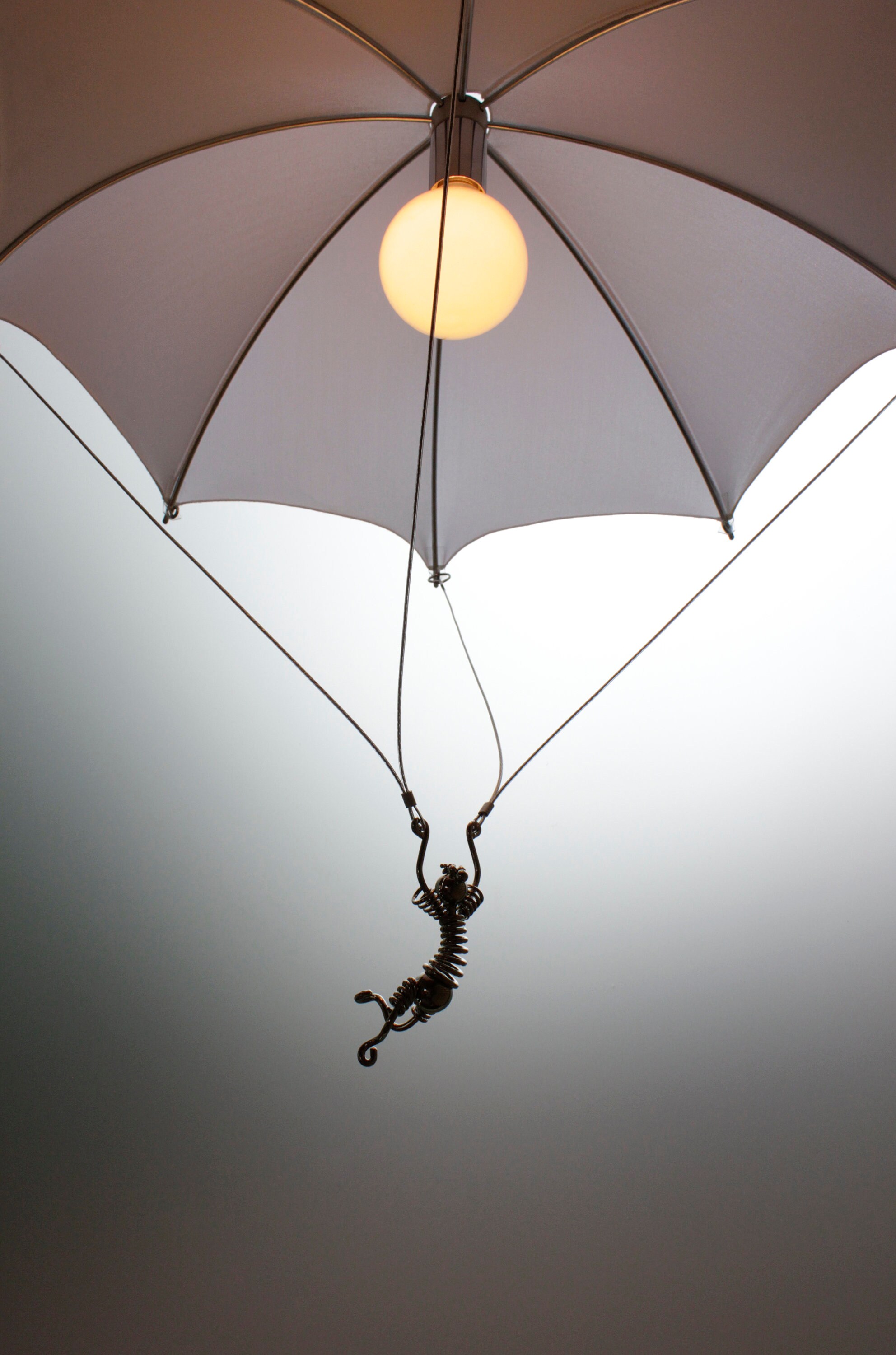 Ceiling Hanging Light Parachute, Pendant Ceiling Lamp Kit, Nursery ...
