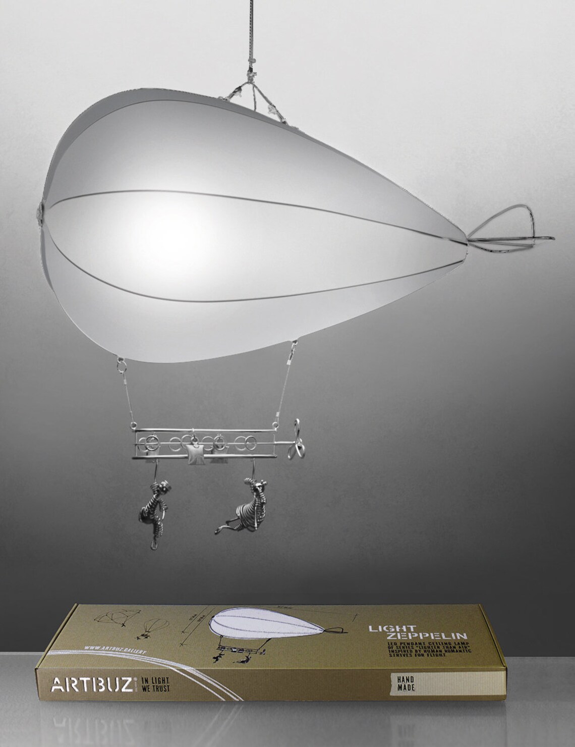 Pendant Light Zeppelin Nursery Ceiling Lamp Hanging Lighting | Etsy