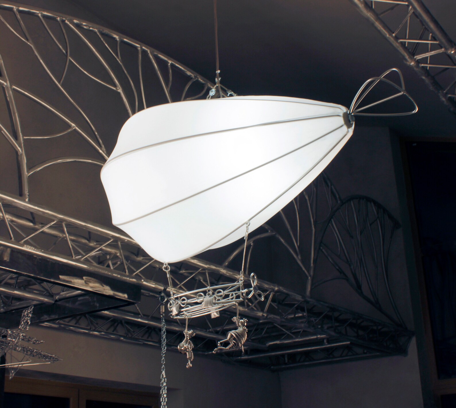 Ceiling Pendant Lamp Light Zeppelin, Hanging Interior Lighting ...