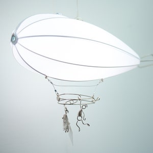 Zeppelin Lamp Shade, Pendant Light or Decor. Hardwired or US/EU Plug In ...