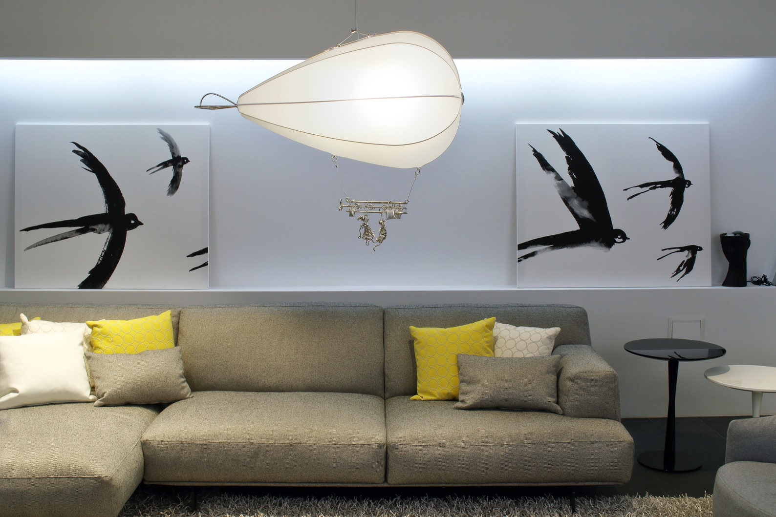 Ceiling Pendant Lamp Light Zeppelin, Hanging Interior Lighting ...