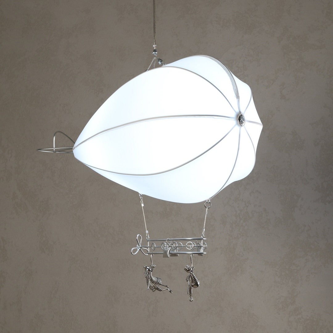Pendant Light Zeppelin Nursery Ceiling Lamp, Hanging Lighting - Etsy