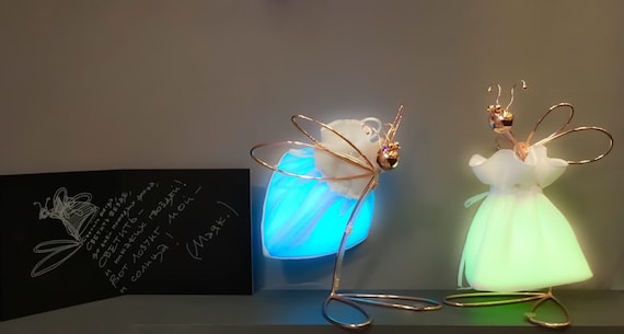 Firefly lamp Fireflies Glow Worm Glow-worm Glowworm | Etsy