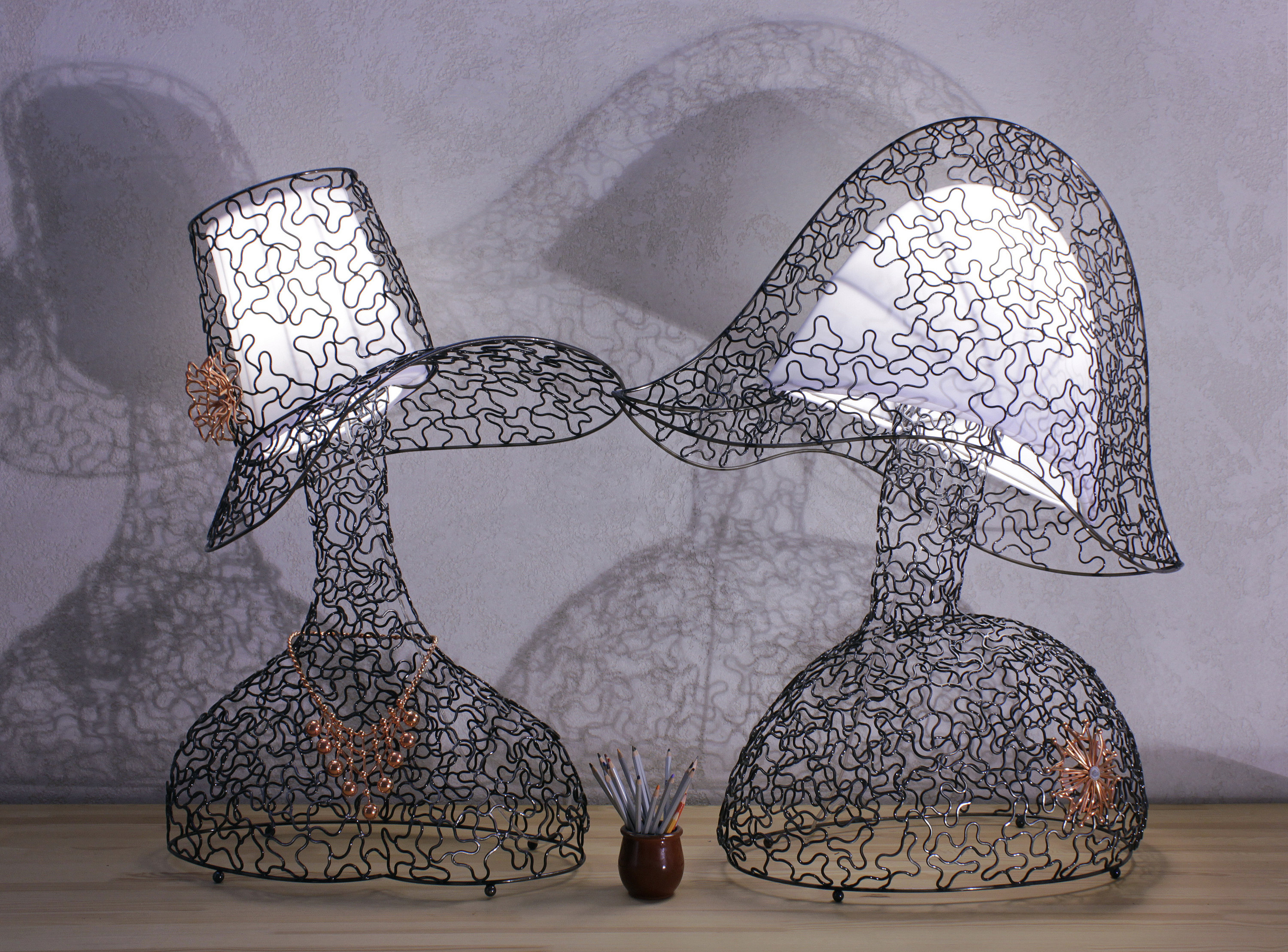 Unique Lamp Shade Metal Lamp Shade Desk Lamp Shade Table Lamp | Etsy