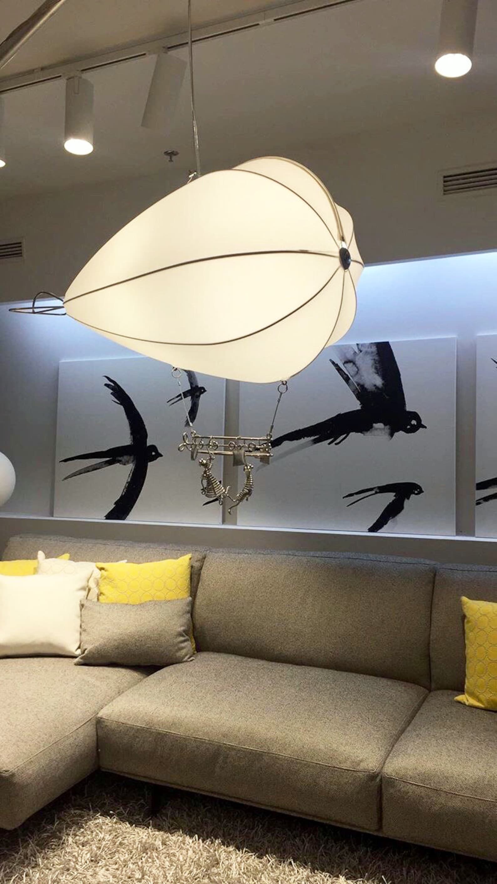 Zeppelin Lamp Shade Pendant Light or Decor. Hardwired or - Etsy