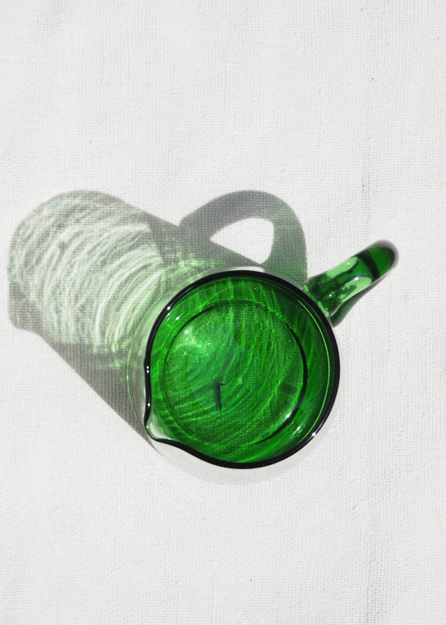 Recycled Moroccan Green Cone Glass Jug Sustainable Handmade - Etsy UK