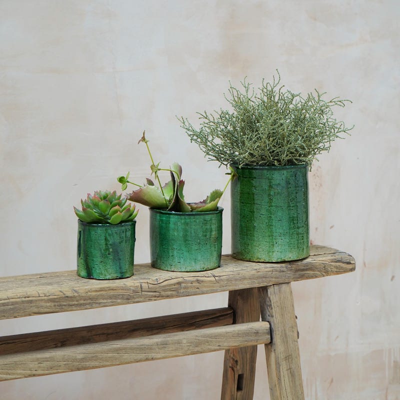 Ceramic Plant Pot Boho - Etsy UK