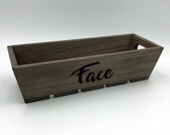 Wooden Beauty Storage Box | Etsy UK