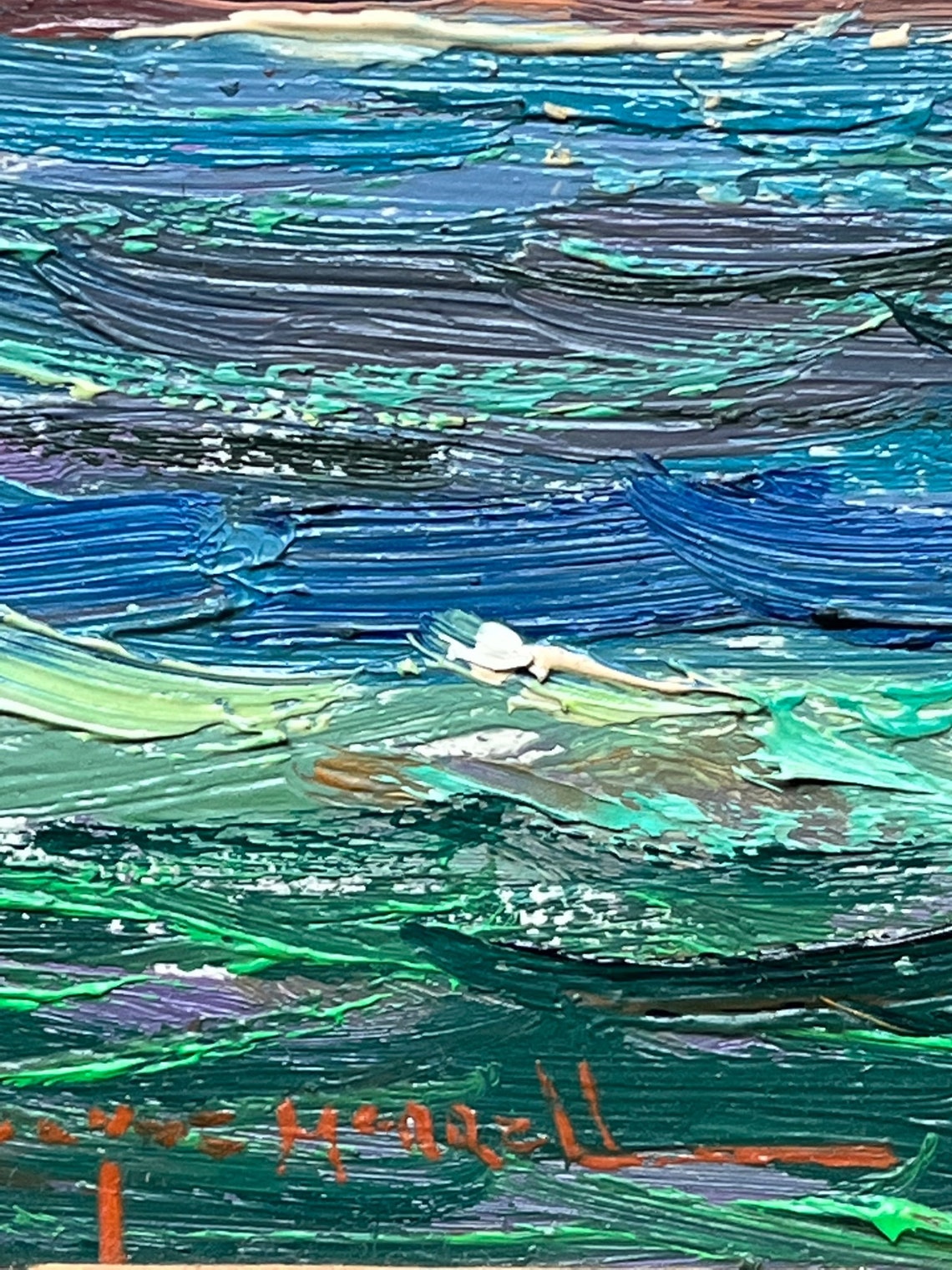 Marine Scene by Wayne Morrell, Rockport Artist Depicting "the Rockport ...