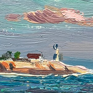 Marine Scene by Wayne Morrell, Rockport Artist Depicting "the Rockport ...