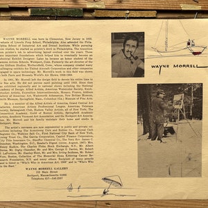 Marine Scene by Wayne Morrell, Rockport Artist Depicting "the Rockport ...