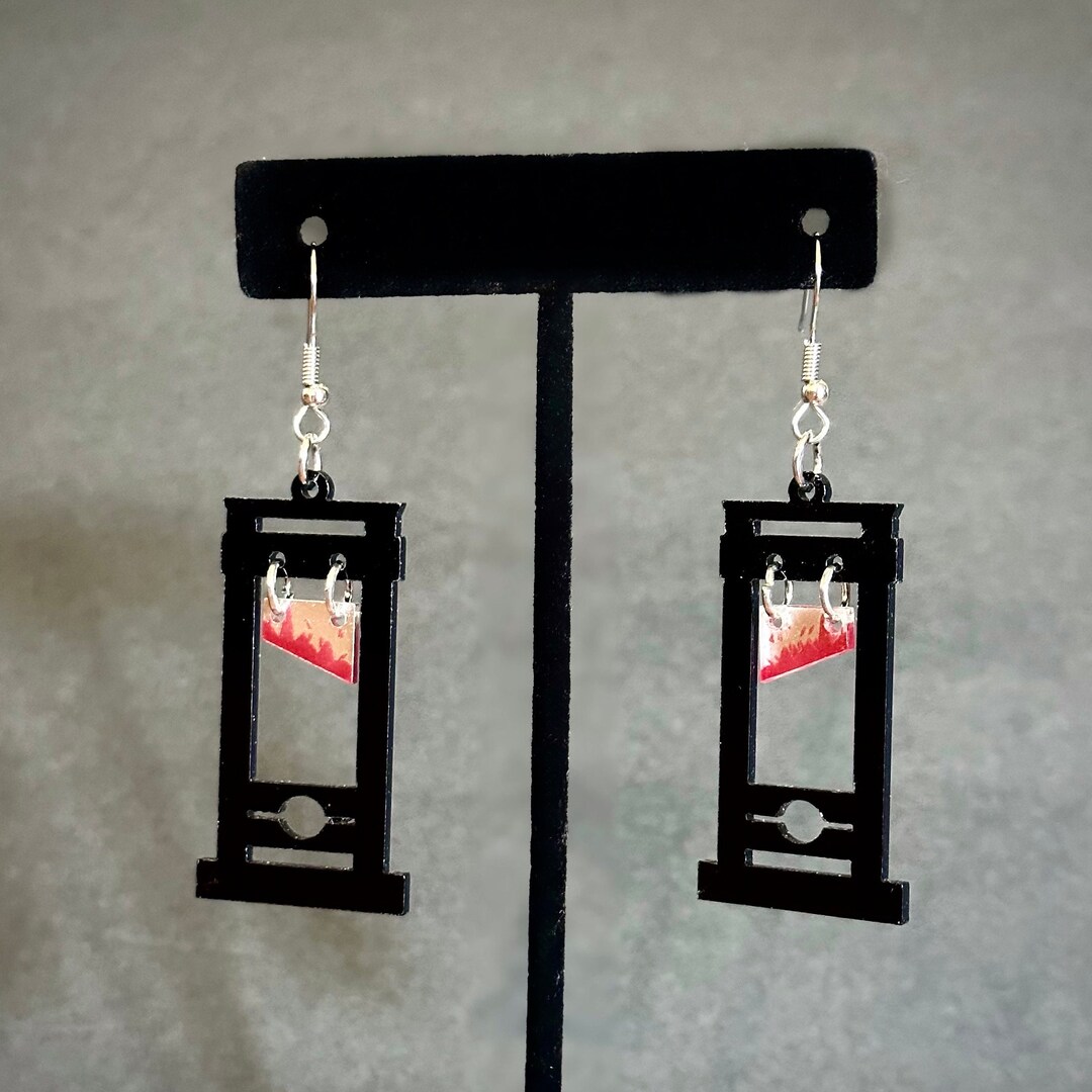 Guillotine Earrings - Etsy