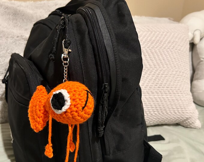 Le Poisson Steve Keychain | Crochet Plush - Etsy
