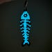Beaded Bonefish Keychain | Glow-in-the-dark - Etsy
