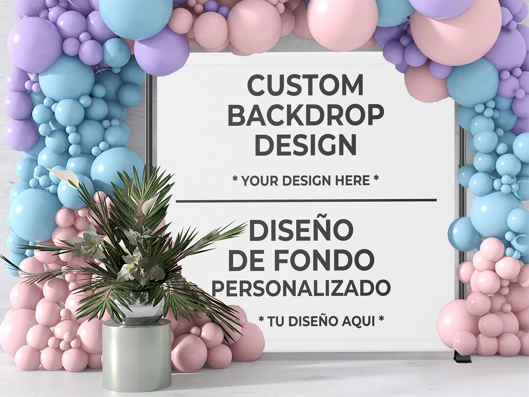 Custom Backdrop Cartoon Character Logo Movie Scene Photo Backdrop ...