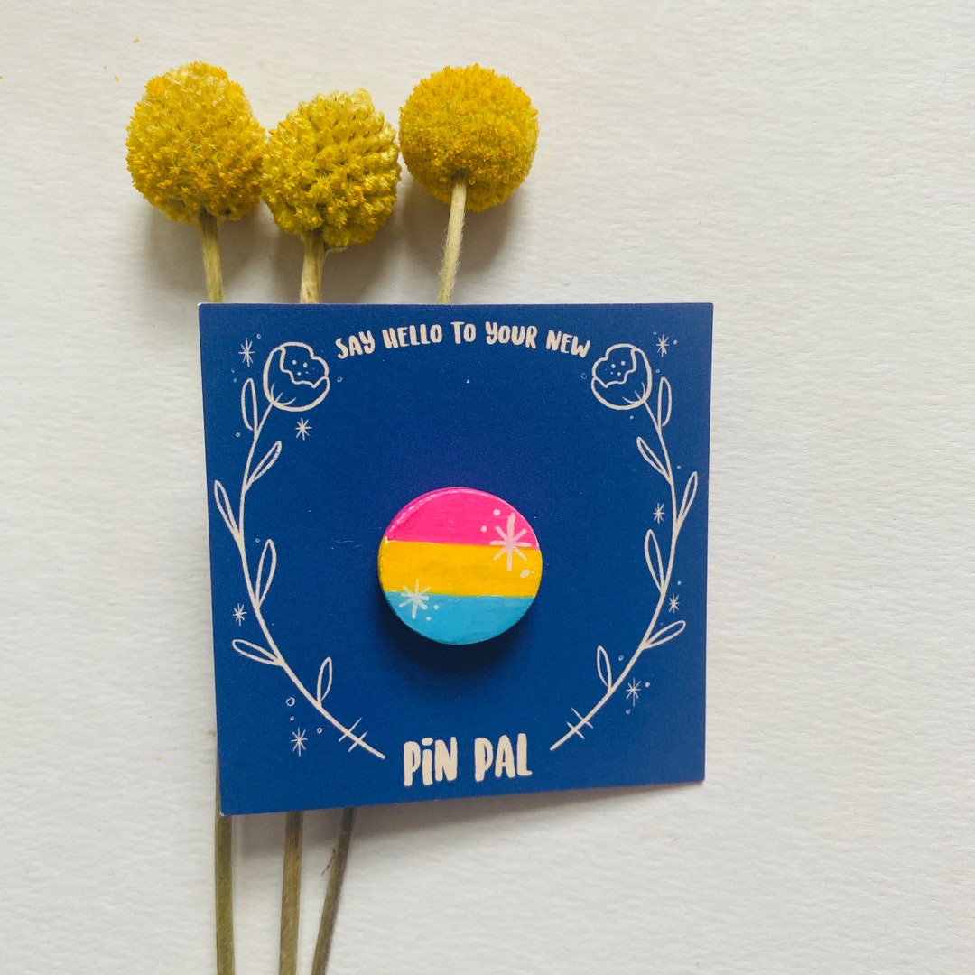 3/4" Mini Pan Pride Pin - Etsy